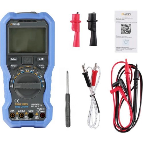 OWON OW18B Bluetooth Datalogger Dijital Multimetre - Perpaexpo